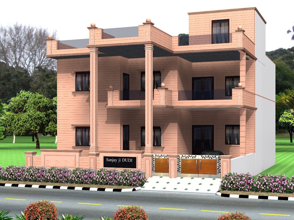 Stone Front Elevation, Stone Front Elevation Jodhpur, Jodhpur Stone ...